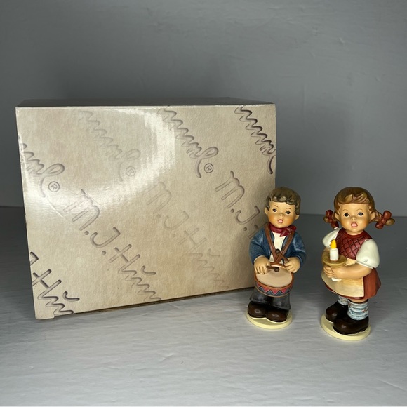 Hummel | Holiday | Hummel The Christmas Choir Figurines Boy With Drum ...